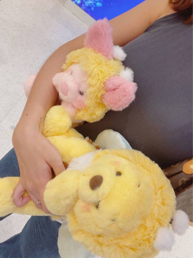 Japan Disney Store Bee Pooh/ Piglet Plush (Size S) Winnie The Pooh Bee ...
