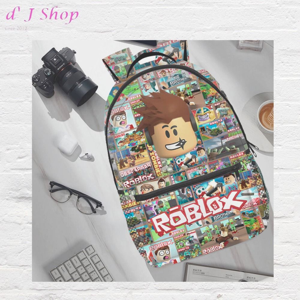 Preorder: Roblox Backpack Roblox Primary Backpack, Women's Fashion ...