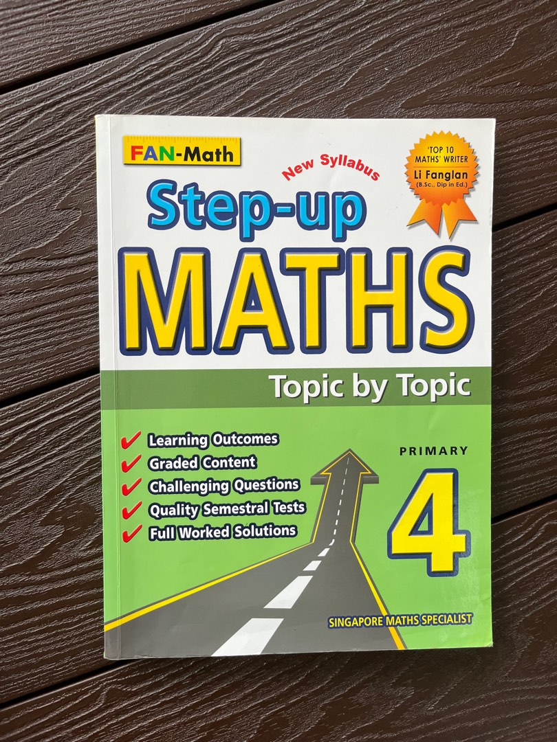 Primary 4 Step Up Maths, Hobbies & Toys, Books & Magazines, Assessment Books on Carousell