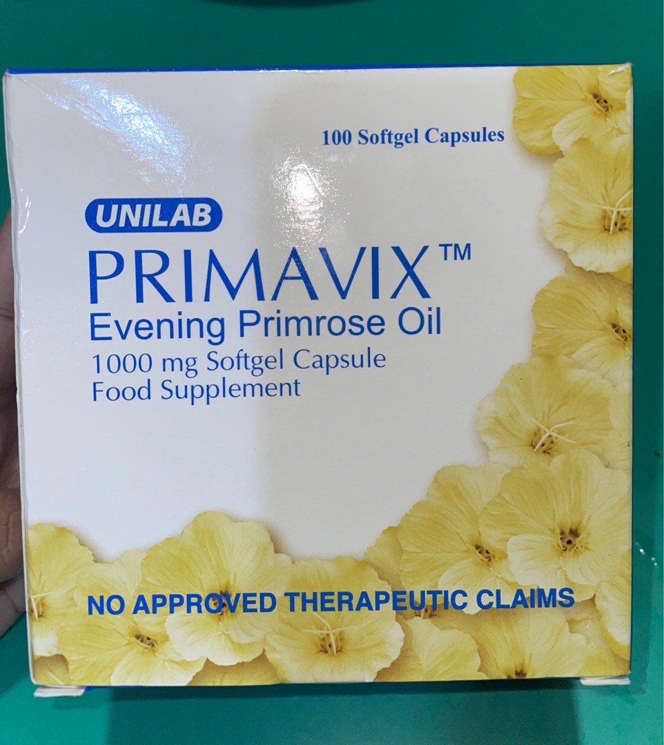 PRIMROSE OIL, Health & Nutrition, Health Supplements, Health Food ...