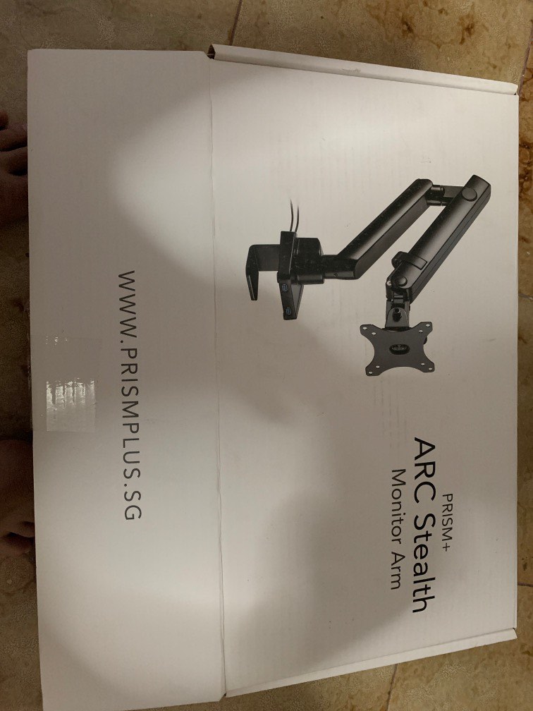 Prism+ ARC Stealth Monitor Arm, Computers & Tech, Parts & Accessories ...