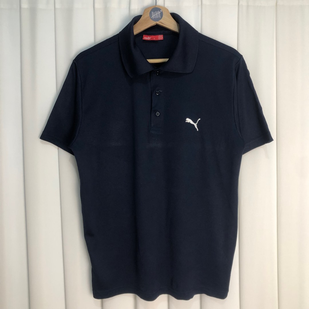 Puma Dri-Fit Polo Shirt, Men's Fashion, Tops & Sets, Tshirts & Polo ...