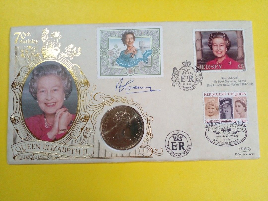 Queen Elizabeth II 70th Birthday Commemorative Coin on Carousell