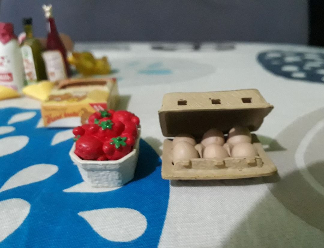 Re-Ment Rilakkuma Refrigerator Miniature Set on Carousell