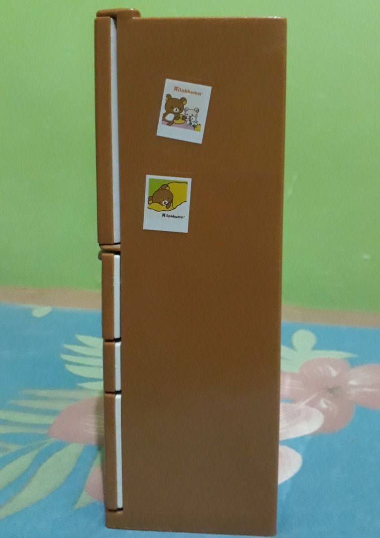 Re-Ment Rilakkuma Refrigerator Miniature Set on Carousell