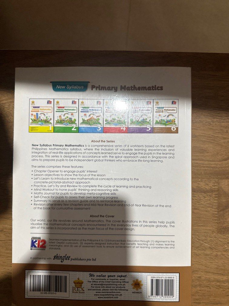 Rex Primary Mathematics 6 on Carousell