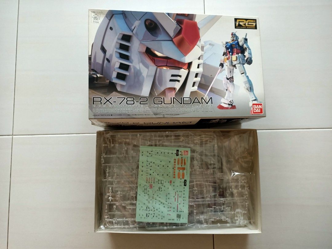 [RG GUNDAM EXPO] RX-78-2 GUNDAM E.F.S.F PROTOTYPE CLOSE-COMBAT MOBILE ...