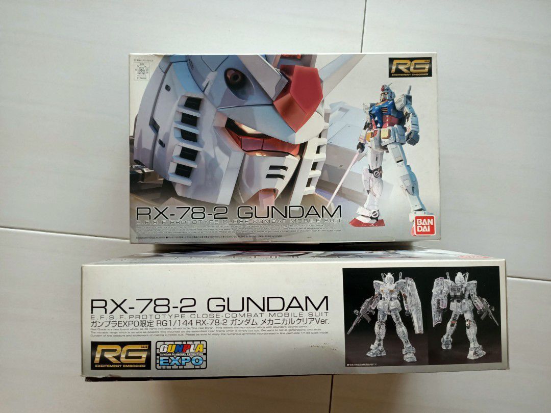 [RG GUNDAM EXPO] RX-78-2 GUNDAM E.F.S.F PROTOTYPE CLOSE-COMBAT MOBILE ...