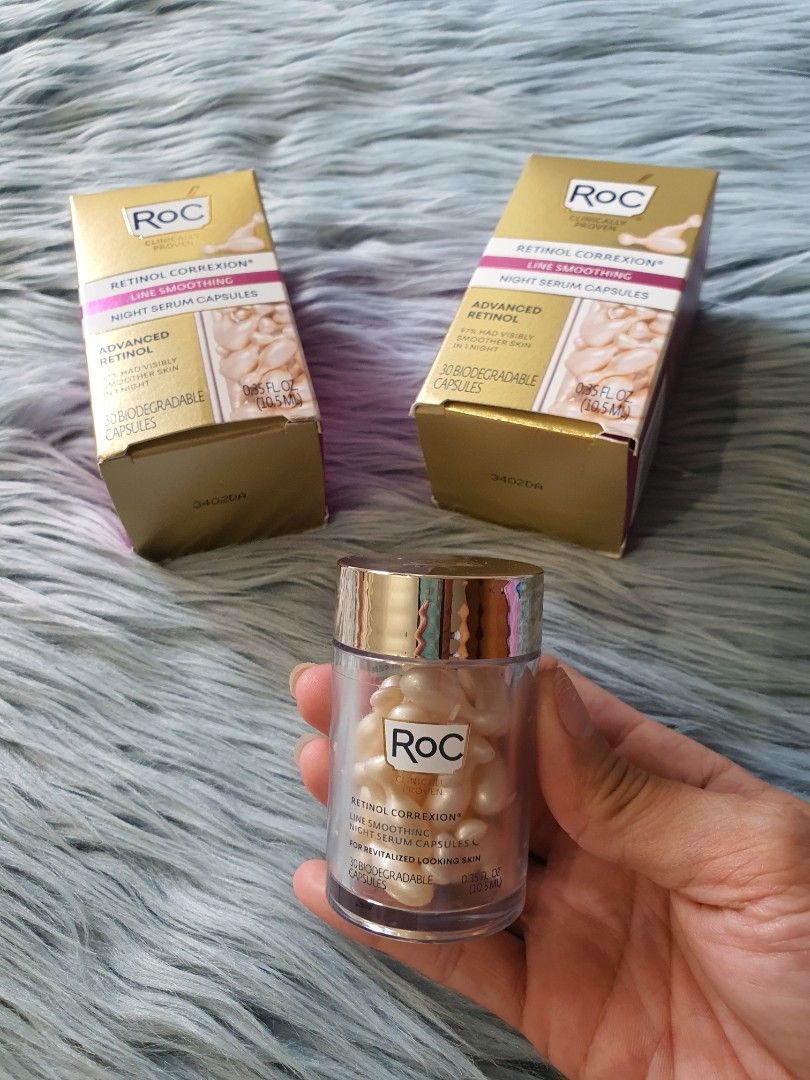 ROC Night Serum Capsules on Carousell