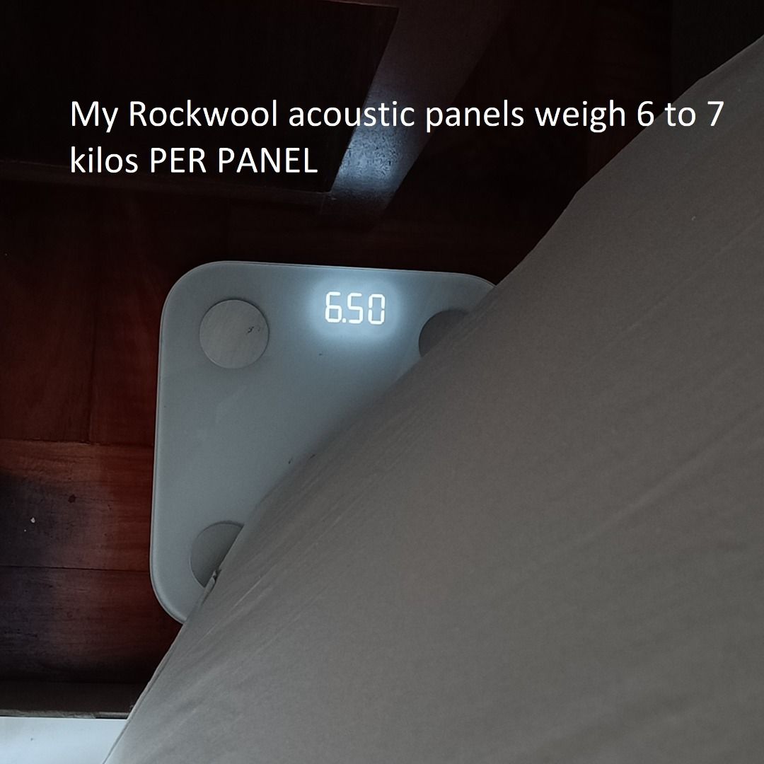 ROCKWOOL ACOUSTIC PANELS (BIG AND HEAVY AND THICK!), Hobbies & Toys ...