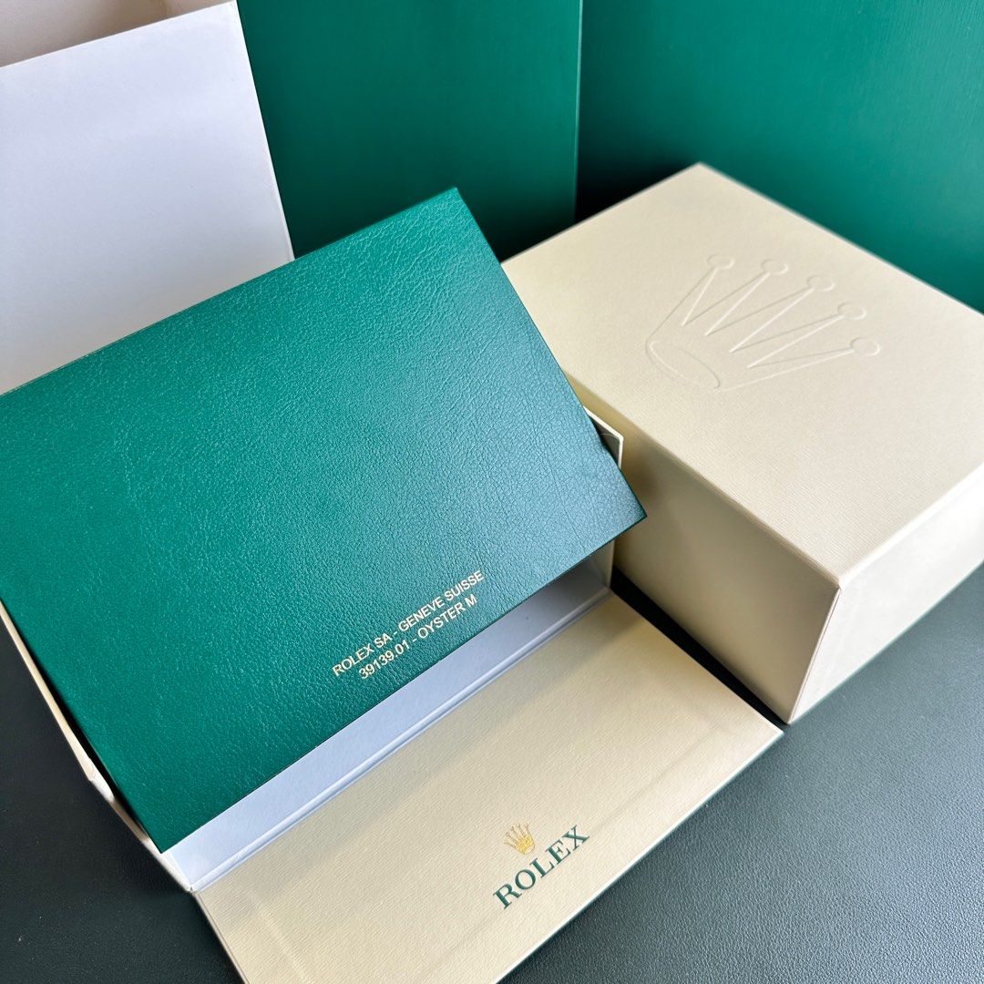 Rolex Box Medium Triple Box, Luxury, Watches on Carousell