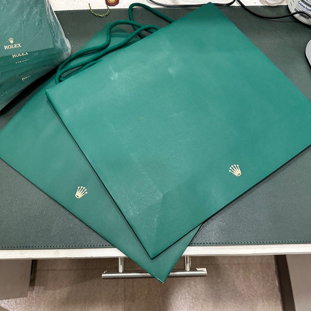 Rolex Paper Bag on Carousell