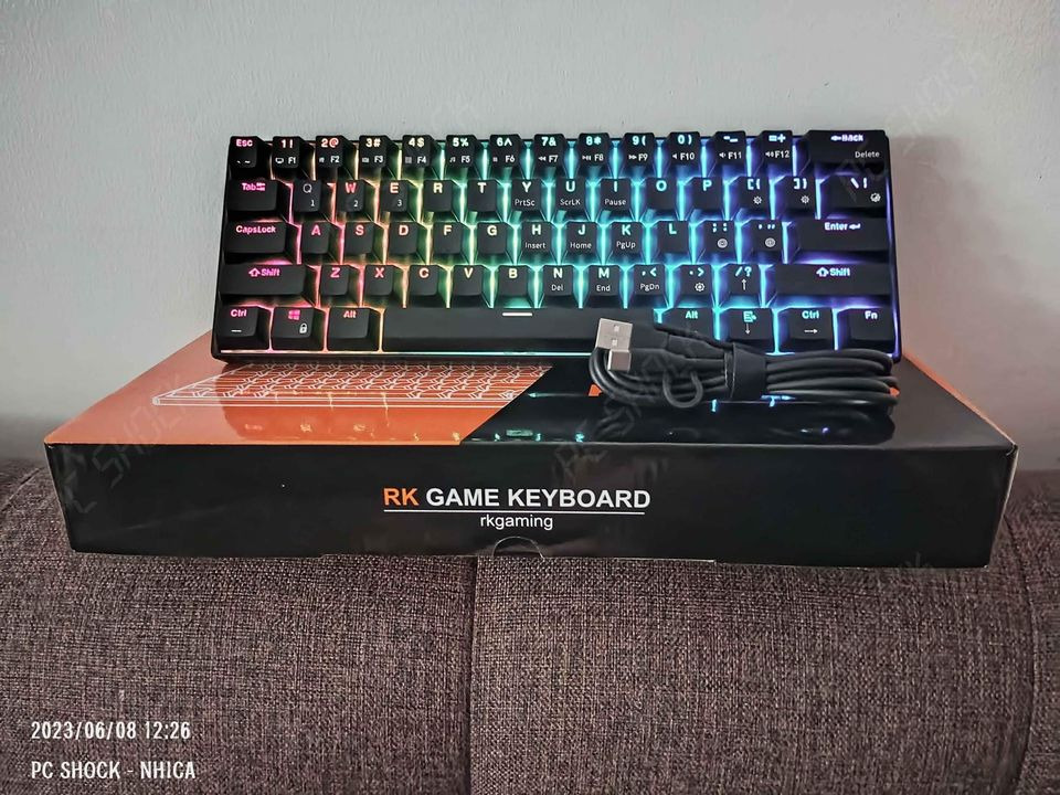 ROYAL KLUDGE RK61 MECHANICAL KEYBOARD BLACK (B-NEW), Computers & Tech, Parts & Accessories ...