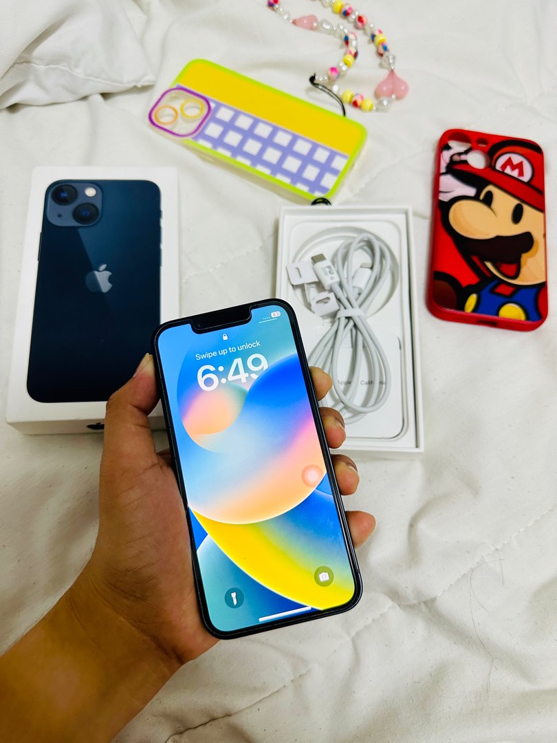 Sale or Swap Iphone 13 mini 128gb Factory unlocked NTC Midnight Black ...