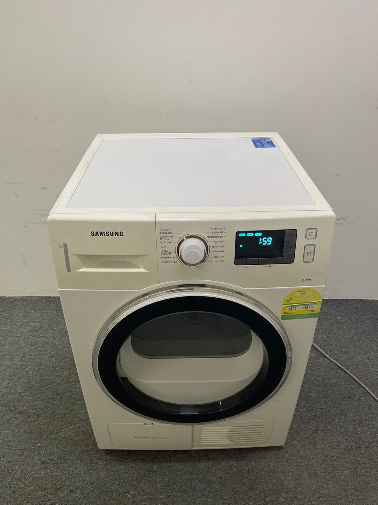 SAMSUNG 8kg CONDENSER DRYER, TV & Home Appliances, Washing Machines and ...