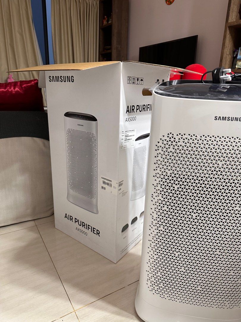Samsung AX5000 Air purifier, TV & Home Appliances, Air Purifiers ...