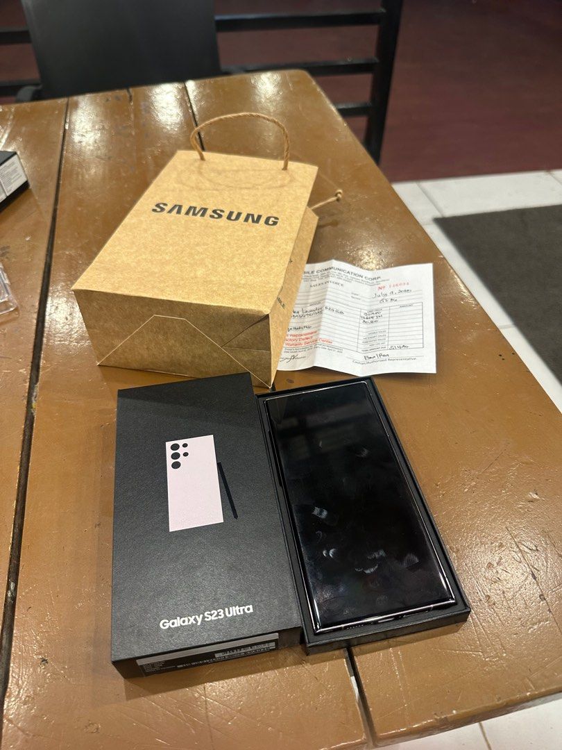 Samsung S23 Ultra 5G 256 Lavander complete with receipt openline ...