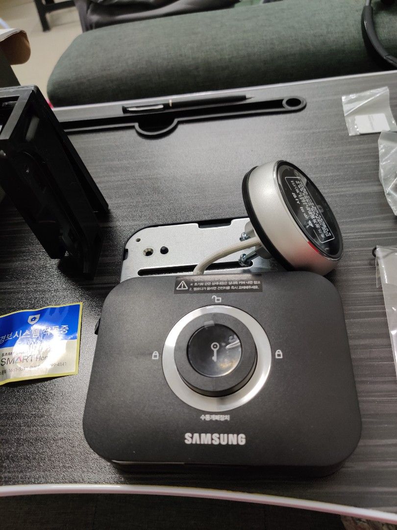 Samsung Smart Digital Door Lock SHP-DS700 DS705 Bluetooth Lock Black RF ...