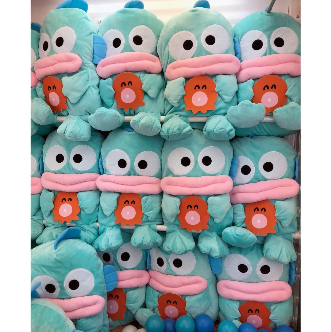 Sanrio Characters (Sanrio 2022) - Hangyodon with Octopus Sayuri-Chan Giga Jumbo Plush Toy by ...