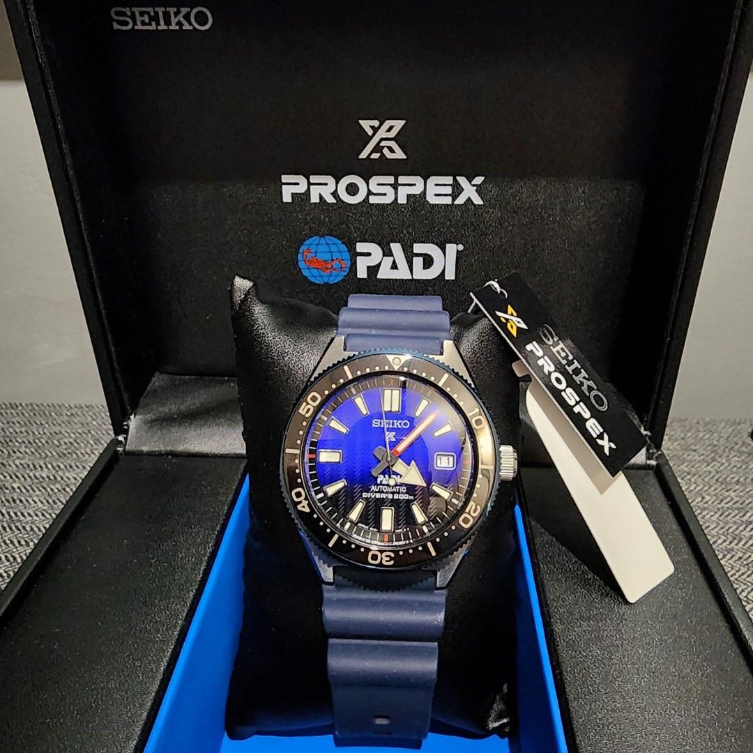 Seiko Prospex PADI Series Automatic Diver's Watch SPB071J1 with Blue ...