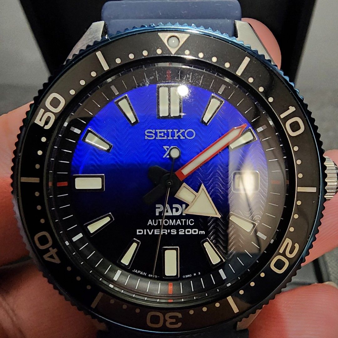 Seiko Prospex PADI Series Automatic Diver's Watch SPB071J1 with Blue ...