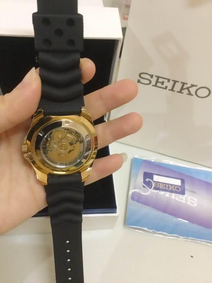 SEIKO RUBBER STRAP AUTOMATIC AUTHENTIC WATCH, Men's Fashion, Watches ...