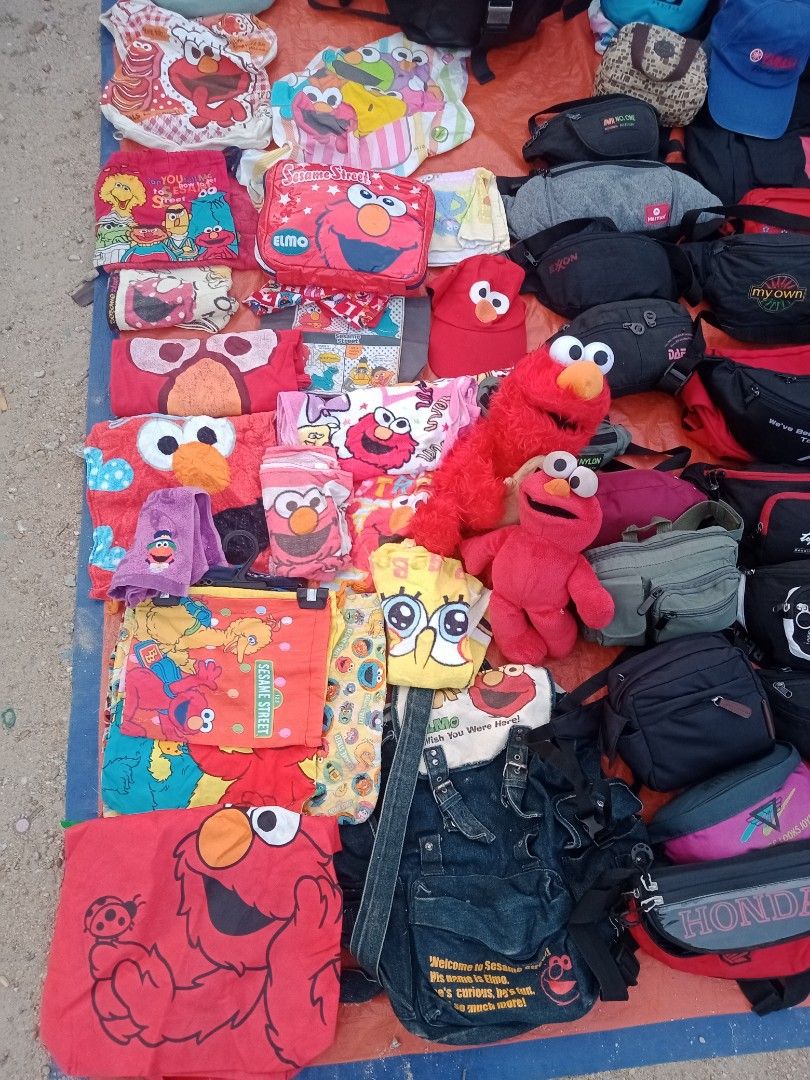 Sesame Elmo collection, Babies & Kids, Babies & Kids Fashion on Carousell