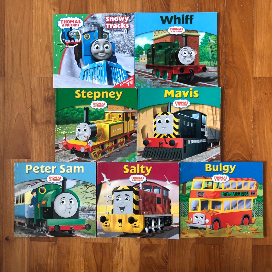 Set of 7 Thomas the Train Thomas and Friends English story books ...