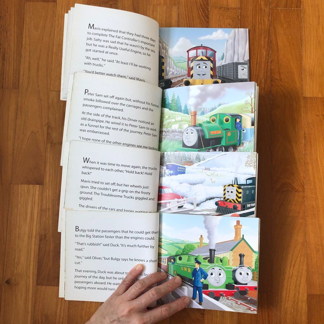 Set of 7 Thomas the Train Thomas and Friends English story books ...