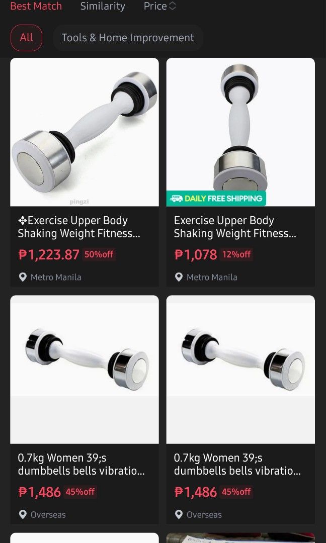 ! Buy1 Take1 ! Shake Weight Dumbbell - Exercise for arms, biceps ...