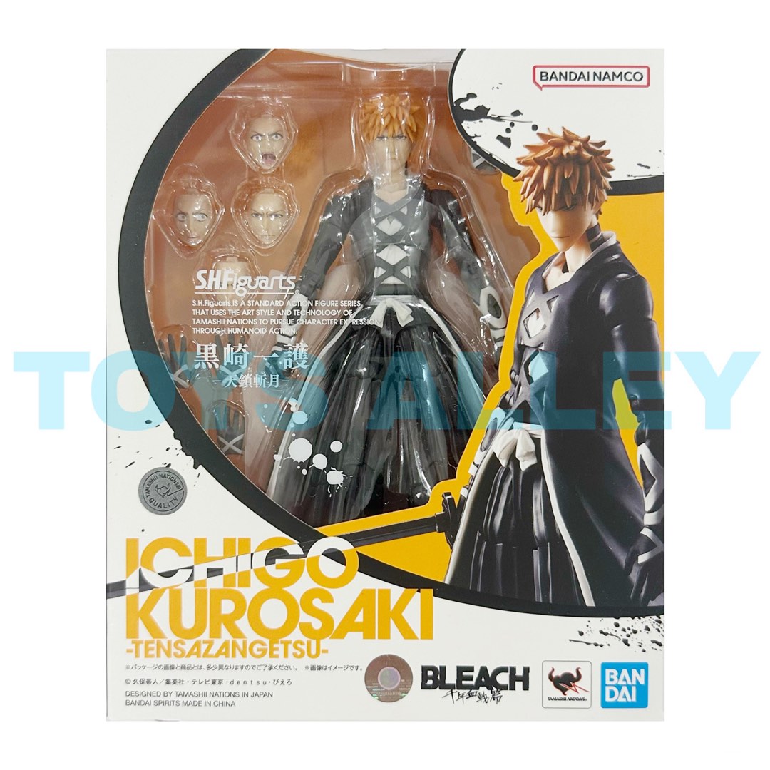 S.H.Figuarts SHF Ichigo Kurosaki - Bleach -, Hobbies & Toys, Toys ...