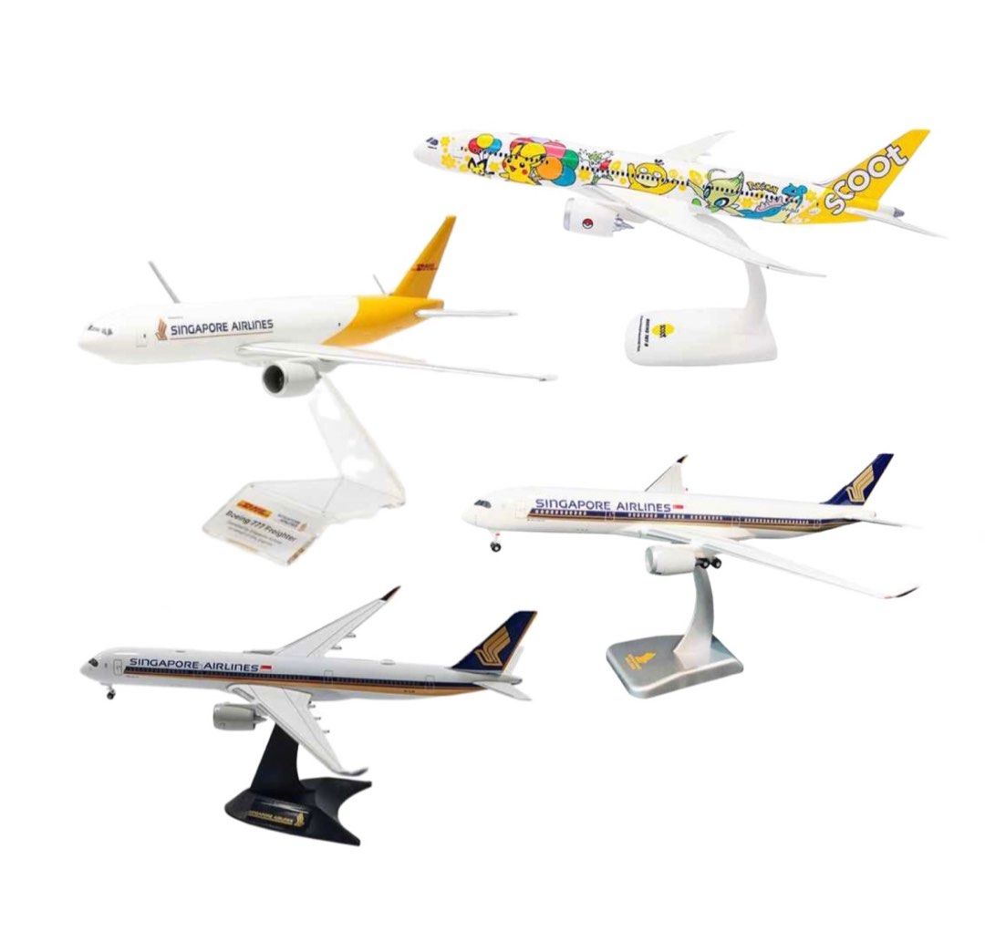 Singapore Airlines / Scoot Model Aircraft (Brand New) - 4 Editions are ...