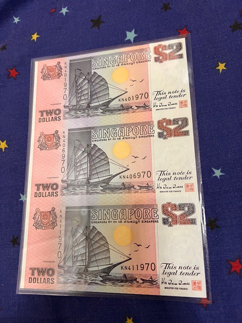 Singapore Notes, Hobbies & Toys, Memorabilia & Collectibles, Currency ...