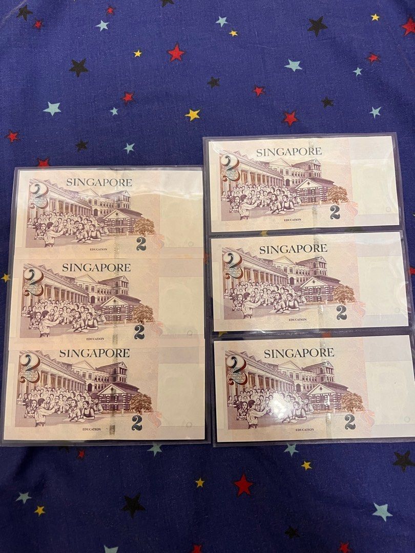 Singapore Notes, Hobbies & Toys, Memorabilia & Collectibles, Currency ...