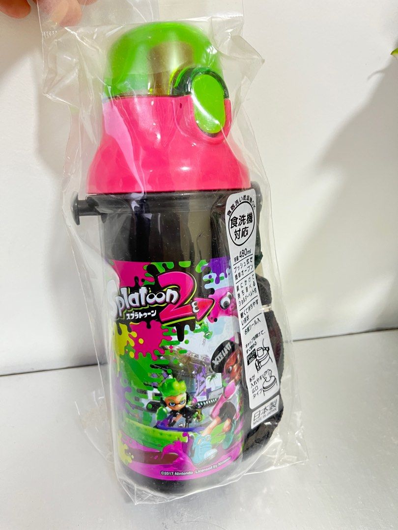 Skater Splatoon Water Bottle, Hobbies & Toys, Collectibles ...