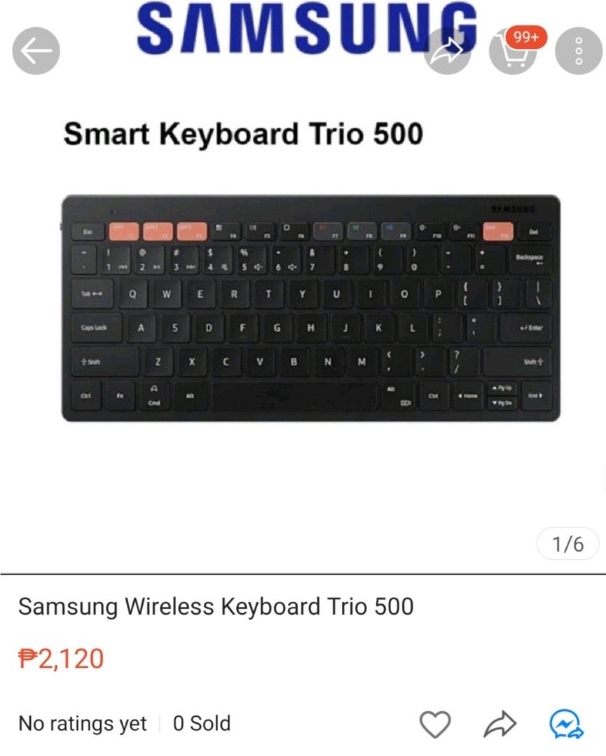 Smart Keyboard Trio 500, Computers & Tech, Parts & Accessories ...