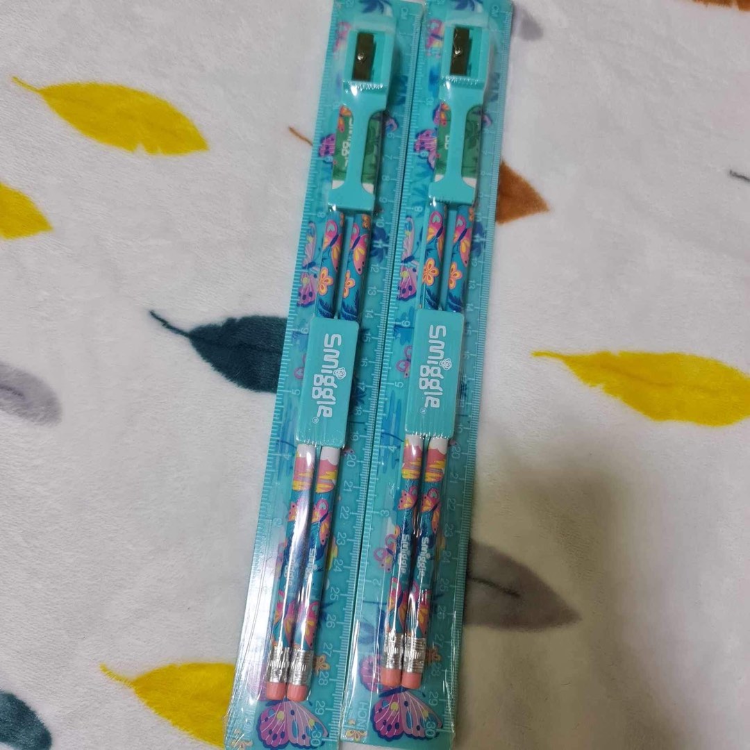 Smiggle ruler combo Teal, Hobbies & Toys, Stationary & Craft, Craft ...