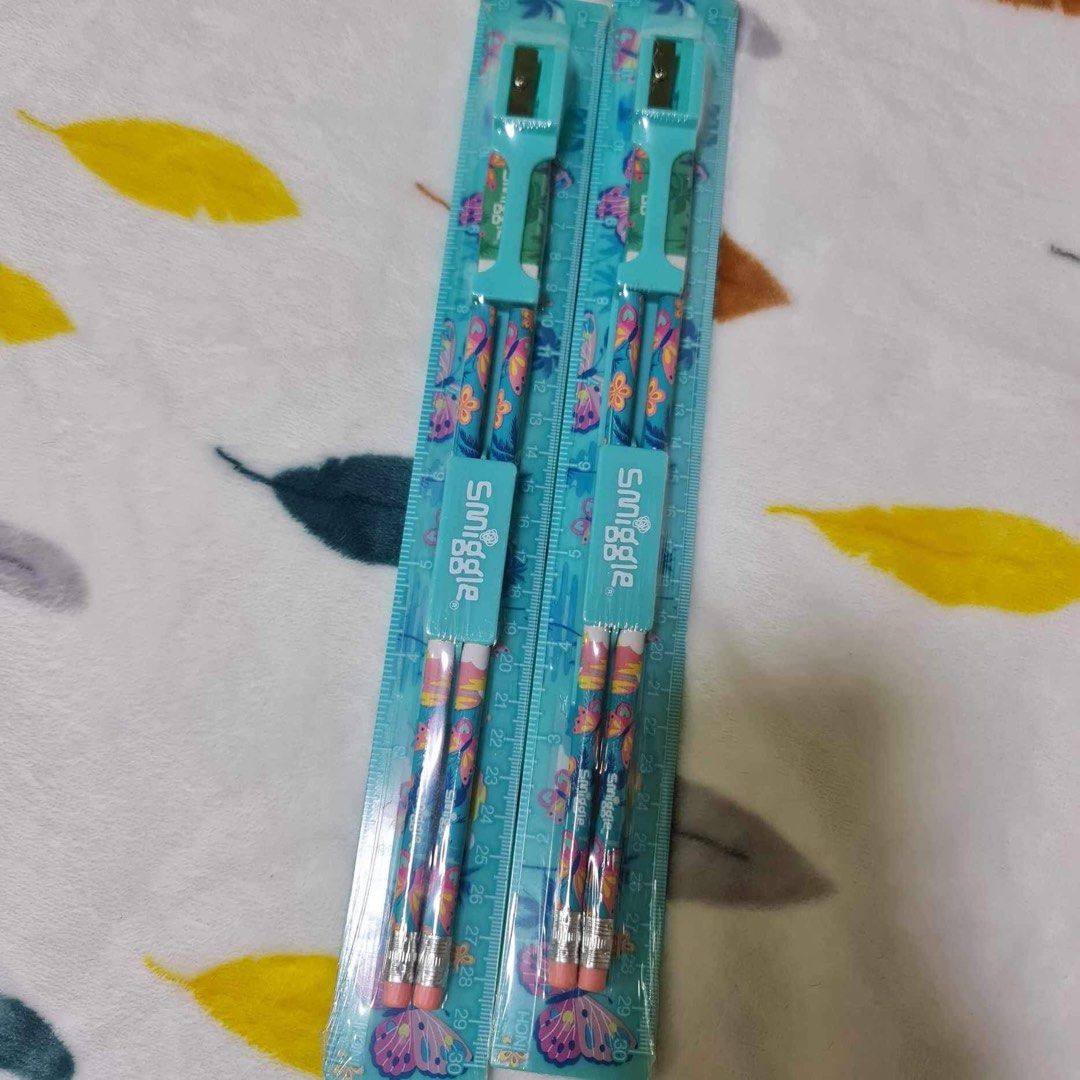 Smiggle ruler combo Teal, Hobbies & Toys, Stationary & Craft, Craft ...