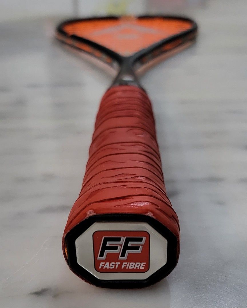 SN-90 FF Cabon fibre ultra ultralight Karakal squash racket, Sports ...