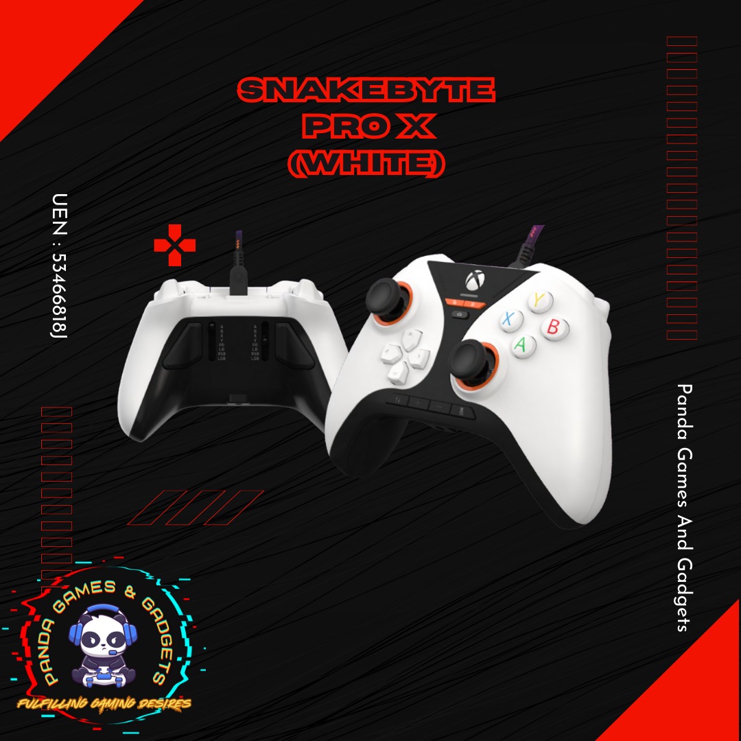 Snakebyte Gamepad Pro X [Xbox/PC], Video Gaming, Gaming Accessories ...