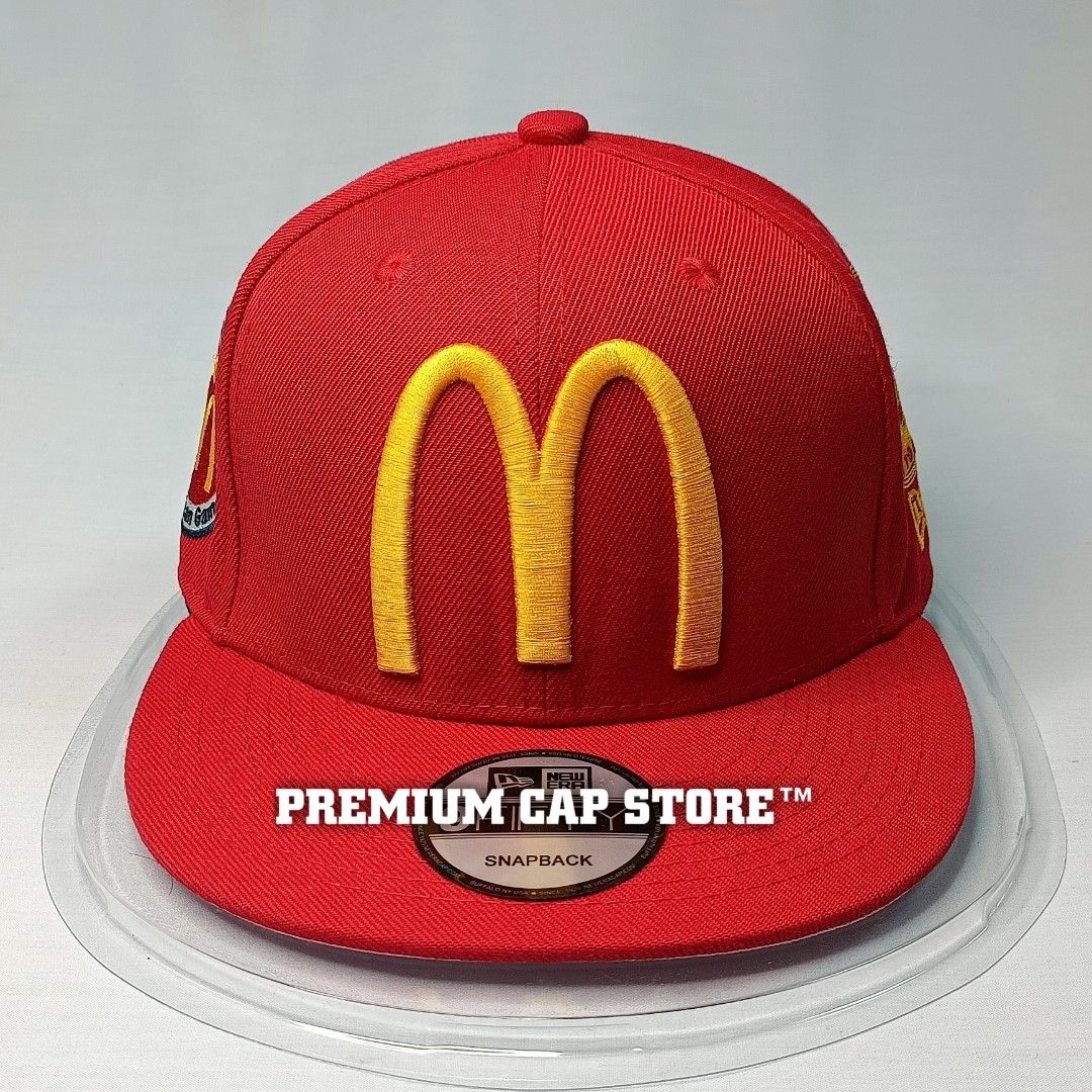 SNAPBACK CAP MCD MCDONALD'S ALL AMERICAN GAMES x NEW ERA LIMITED ...
