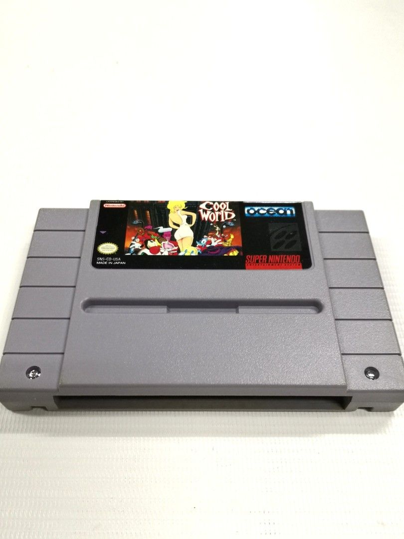 Snes Nintendo Cool World Game, Video Gaming, Video Games, Nintendo on ...