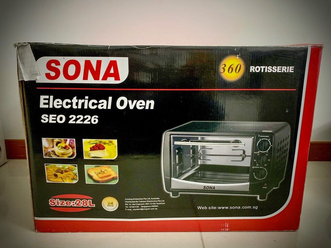 Sona Electrical Oven, TV & Home Appliances, Kitchen Appliances, Ovens & Toasters on Carousell