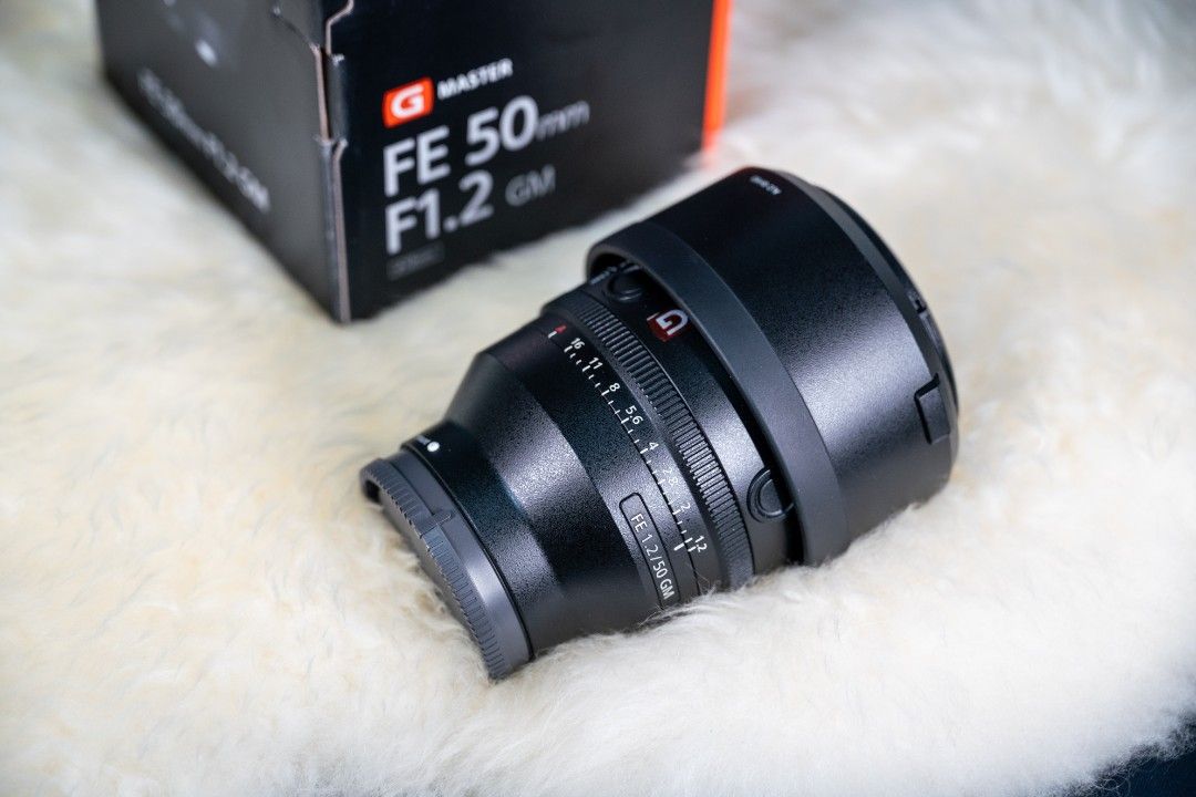 Sony 50mm F1.2 GM Prime Lens for FE Full Frame mount for Portraits and ...