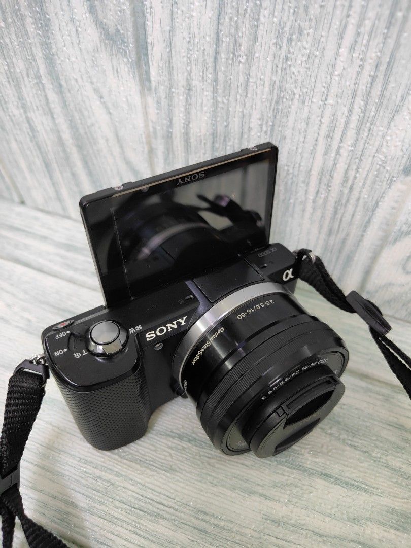 Sony Alpha A5000 Mirrorless Digital Camera With 16 50mm F 3 5 5 6 Oss