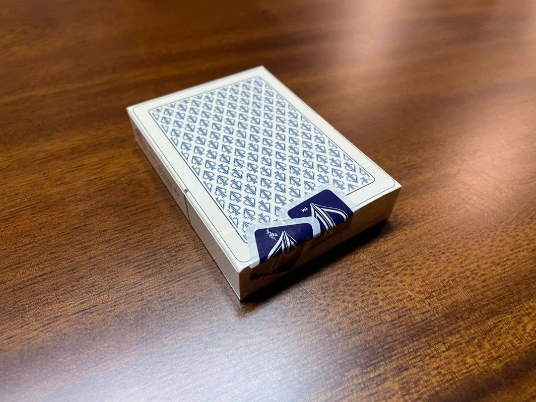 [Special Defect] David Blaine White Lions Blue Label Series B Playing ...