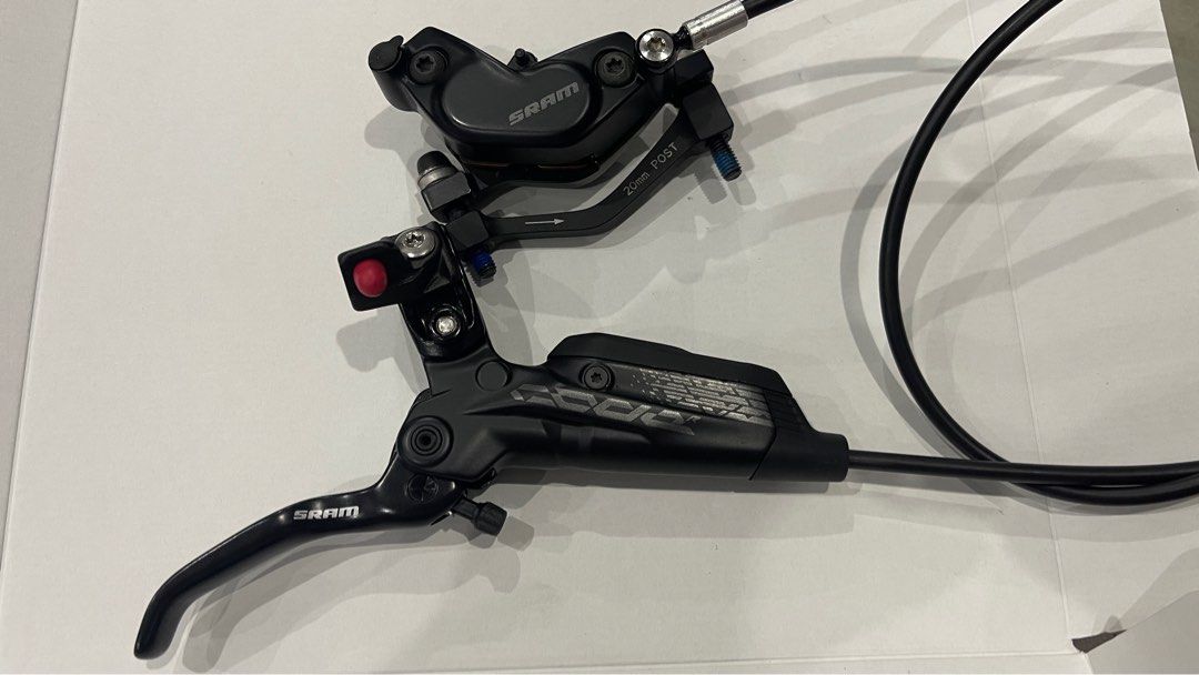 SRAM Code R brake set with rotors, Sports Equipment, Bicycles & Parts ...