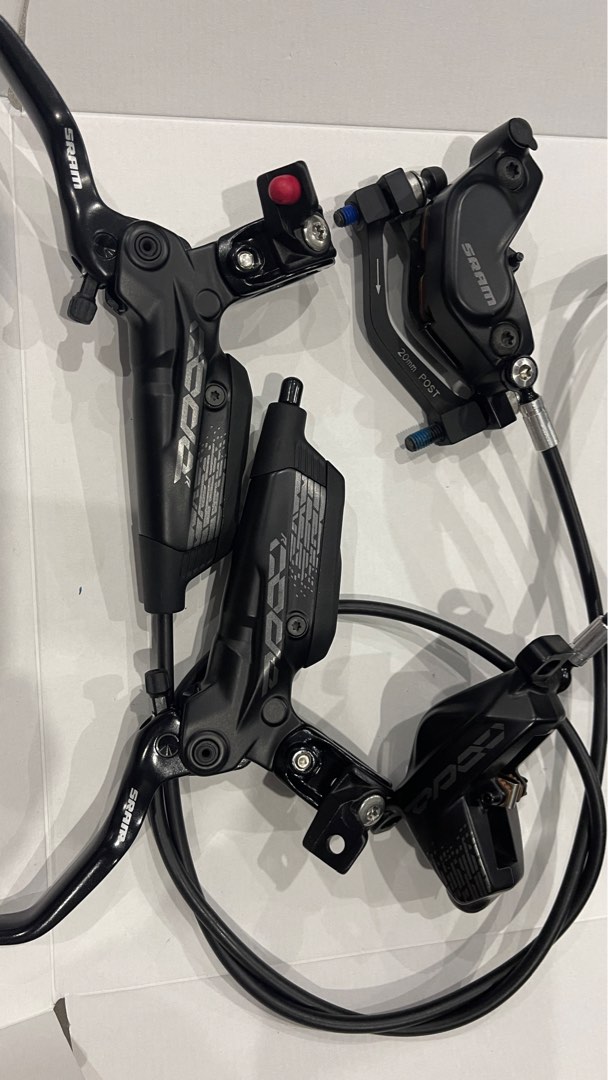 SRAM Code R brake set with rotors, Sports Equipment, Bicycles & Parts ...