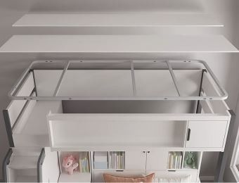 Staggered bunk bed adult household two-story bed children's two-story ...