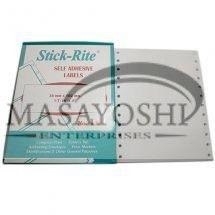 Stick Rite Label 24 X 90 MM, Commercial & Industrial, Industrial ...